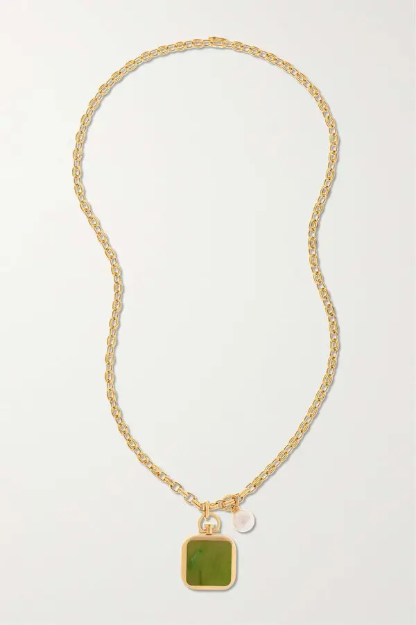 SHERMAN FIELD Double Chain Reversible 18-karat