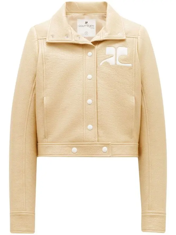 COURREGES Logo-patch Bomber Jacket