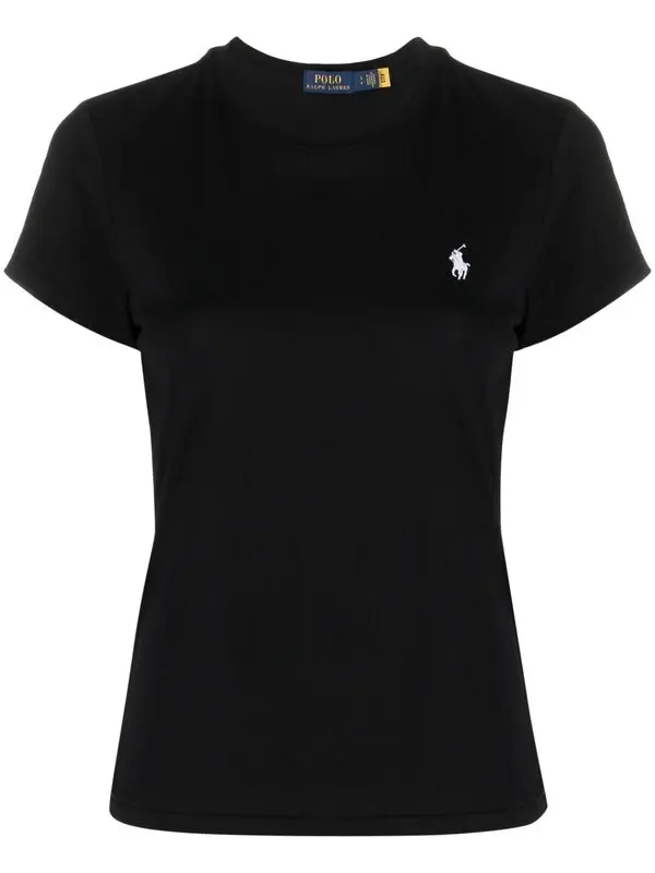 Polo Ralph Lauren Polo Pony Cotton T-shirt - Black