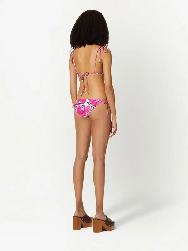 Valentino Garavani Archive Manifesto Bikini Set