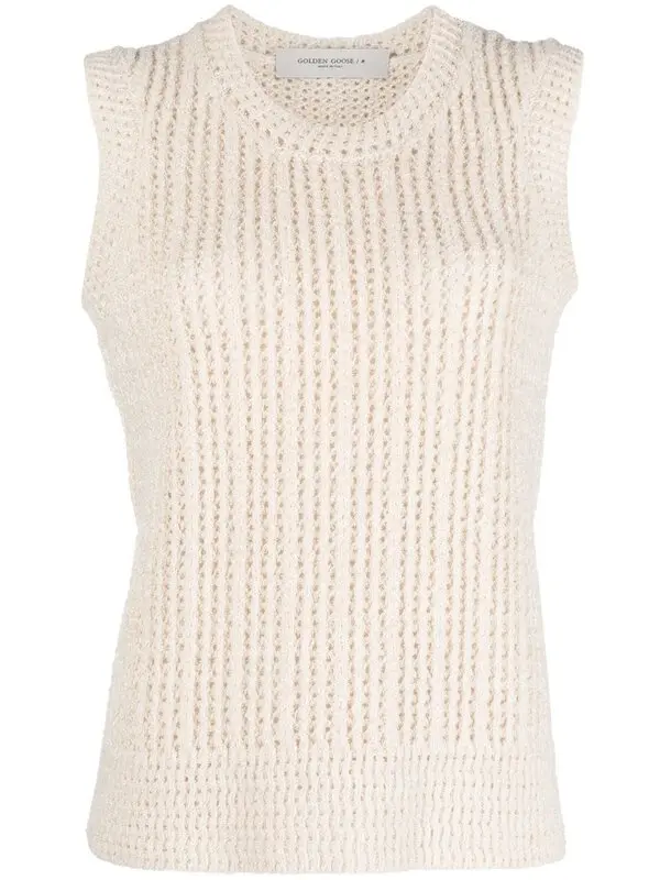 GOLDEN GOOSE Chunky Knit Vest
