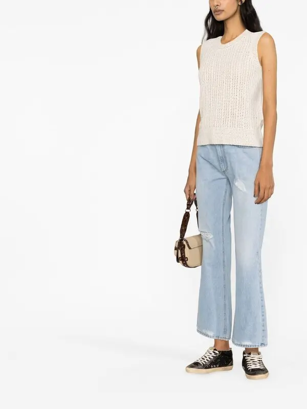 GOLDEN GOOSE Chunky Knit Vest