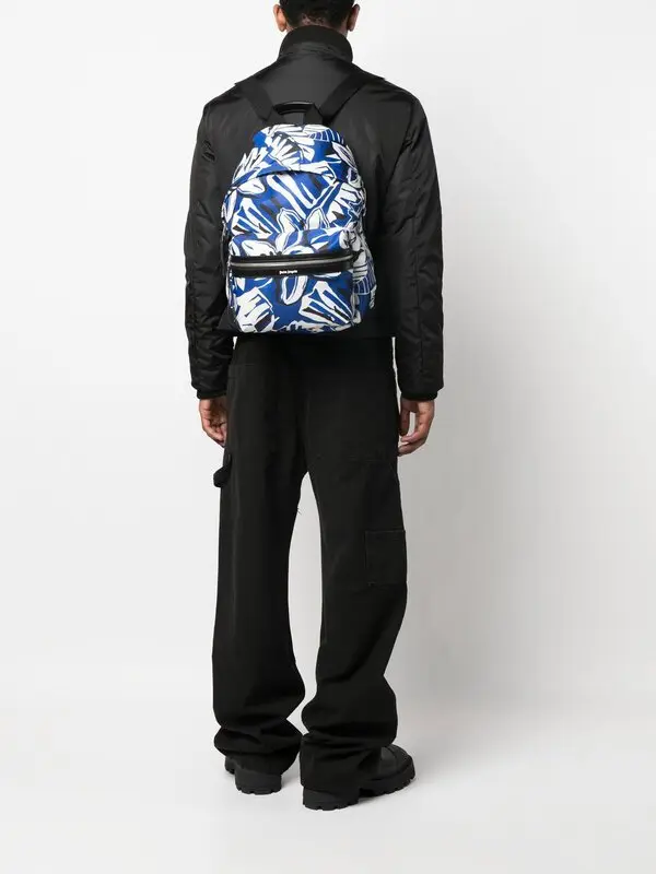 Palm Angels Graphic-print Logo Backpack