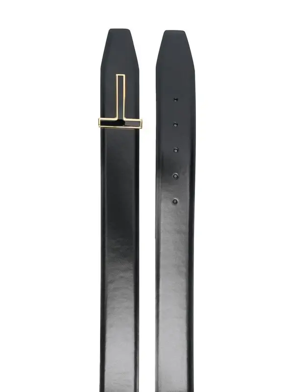 TOM FORD Logo Buckle Belt