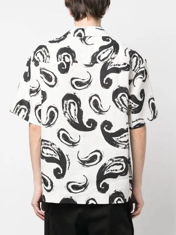 Jacquemus La Chemise Jean Paisley-print Shirt
