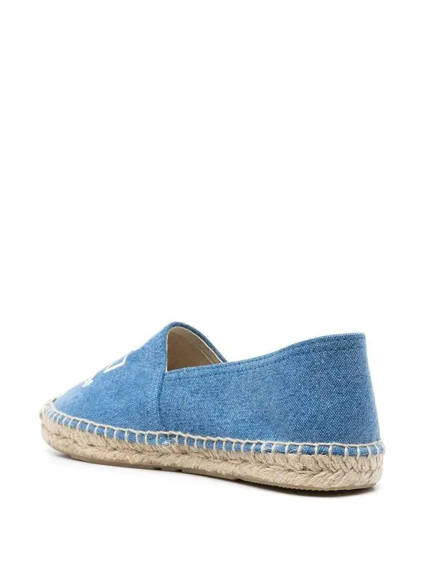 Isabel Marant Étoile Canae Logo-embroidered Espadrilles - Blue