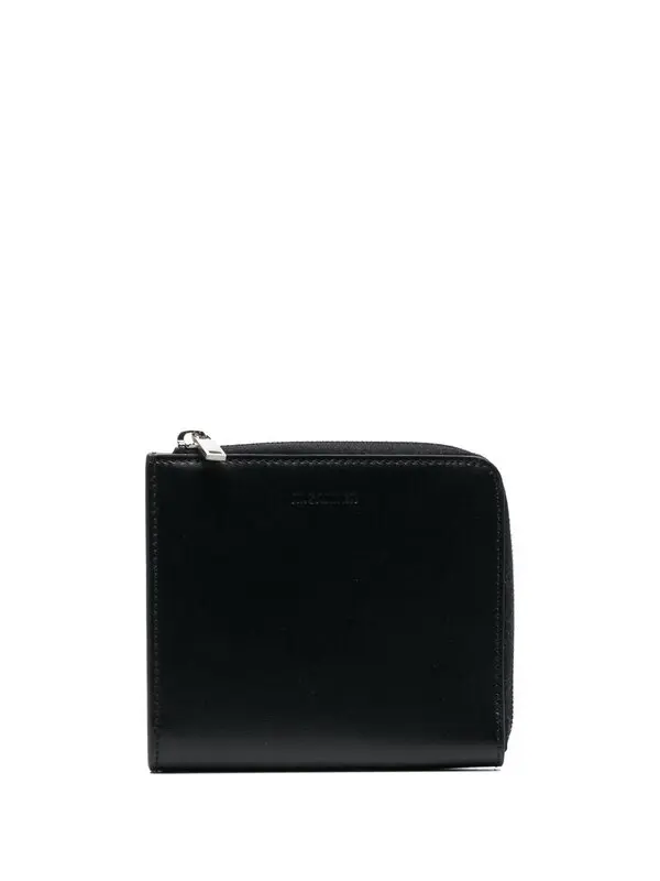 JIL SANDER Logo-debossed Leather Purse