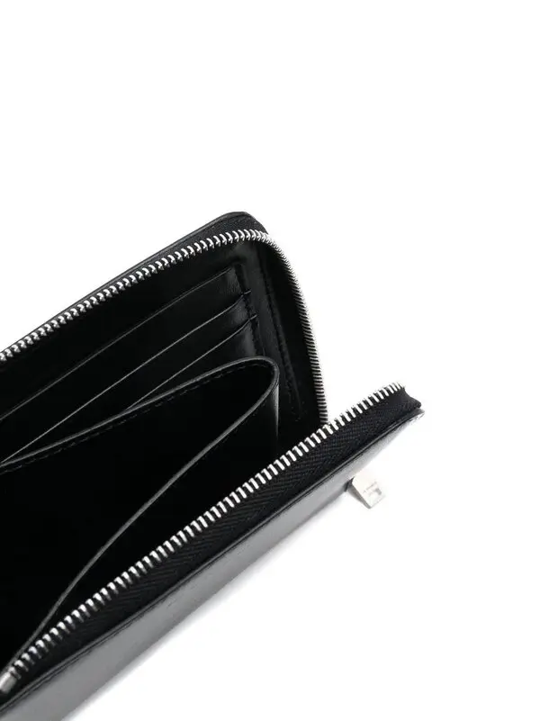 JIL SANDER Logo-debossed Leather Purse