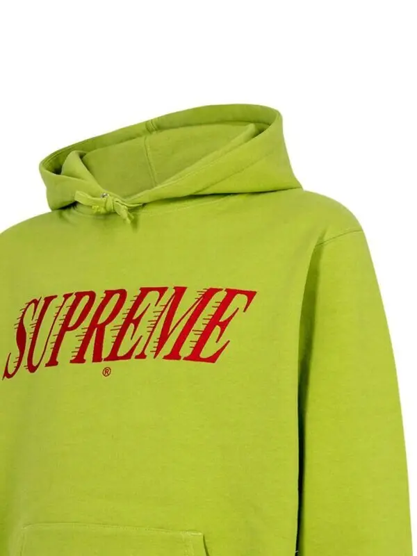 Supreme Crossover Logo-print Hoodie - Green