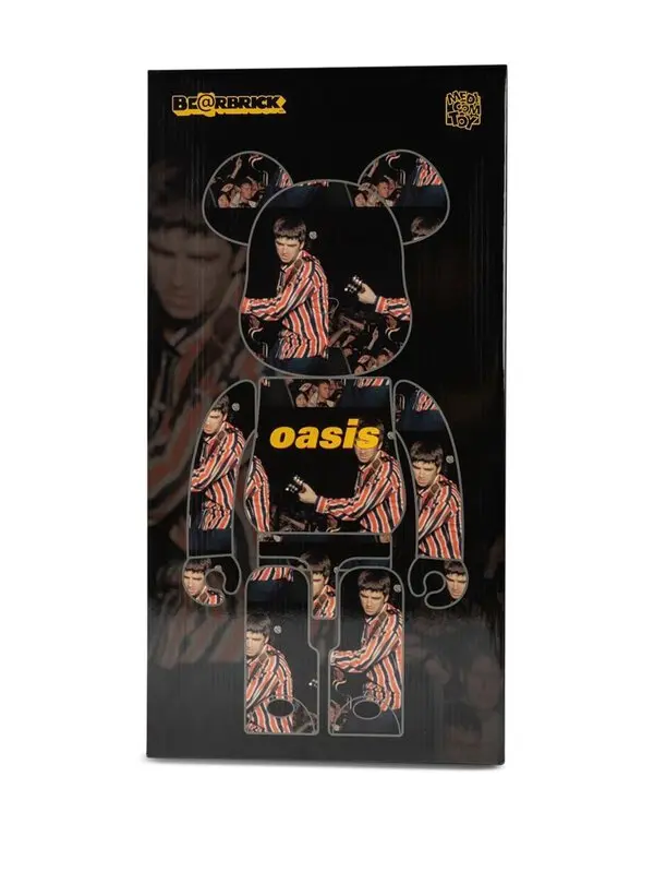 MEDICOM TOY X Oasis Knebworth 1996 Noel Gallagher Be@rbrick 1000% Figure - Black