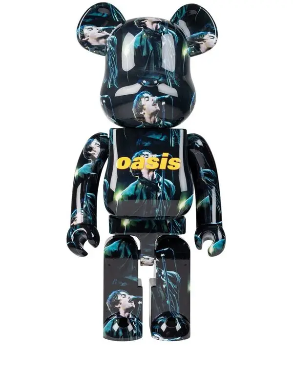 MEDICOM TOY X Oasis Knebworth 1996 Be@rbrick Figure - Blue