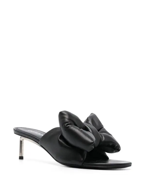 Off-White Allen Bow-detail Leather Sandals