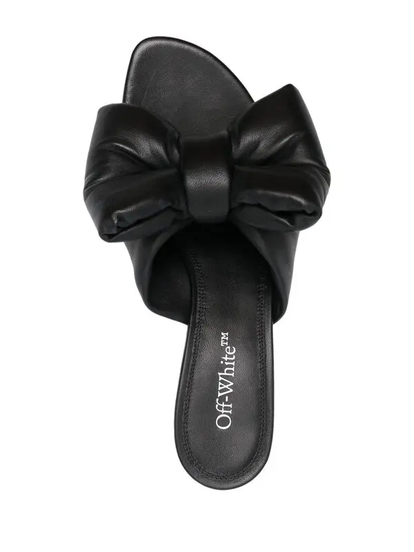 Off-White Allen Bow-detail Leather Sandals