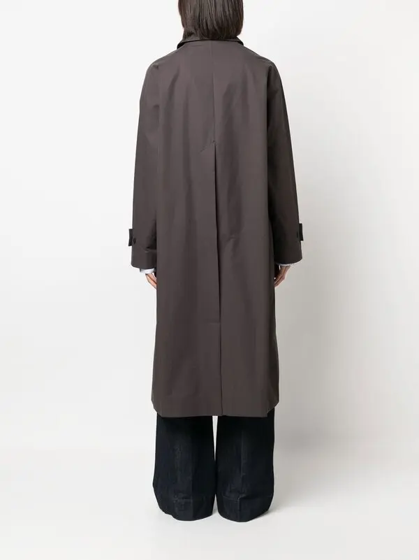 Studio Nicholson Holin Buttoned Raincoat - Brown