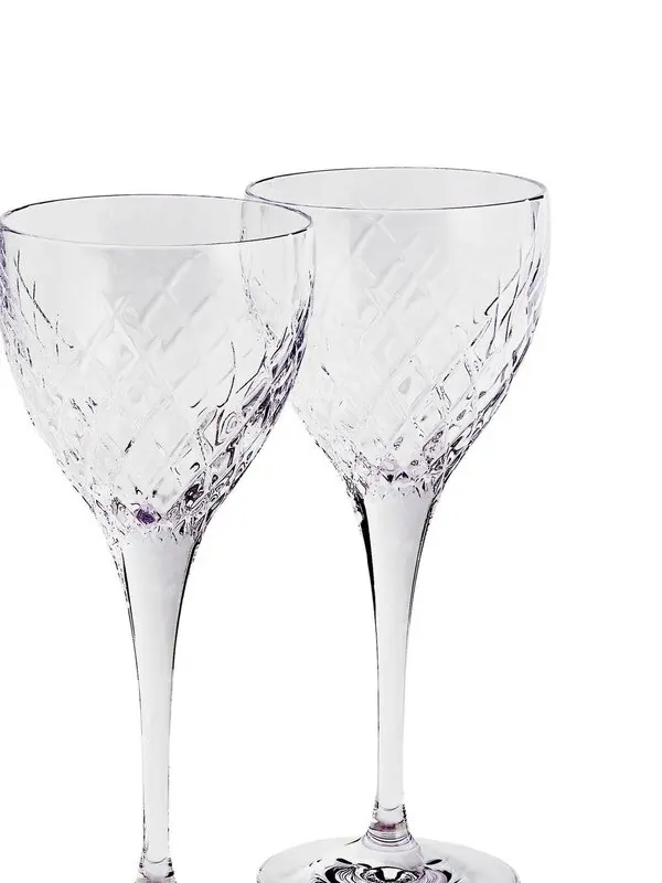 SOHO HOME Barwell Crystal Set Of Four Wine Glasses