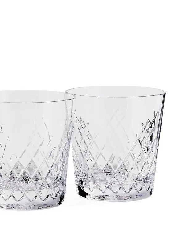 SOHO HOME Barwell Crystal Rocks Glasses
