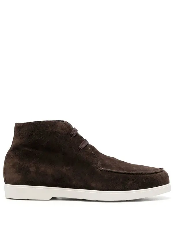 MOORER Bruschi Ankle Boots - Brown