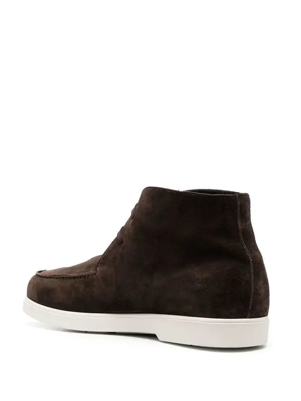 MOORER Bruschi Ankle Boots - Brown
