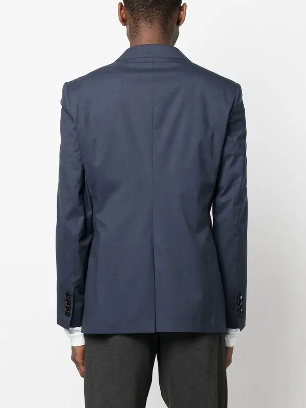BILLIONAIRE Crest-motif Single-breasted Blazer