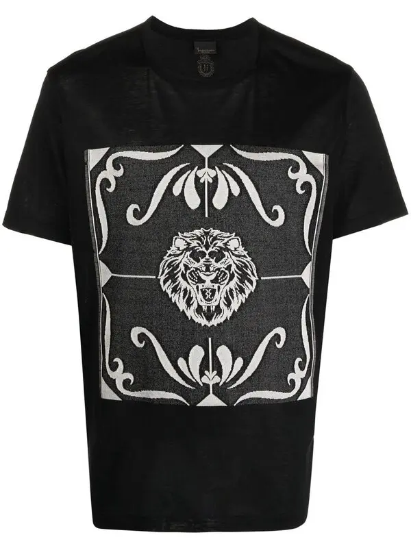 BILLIONAIRE Graphic-print T-shirt - Black