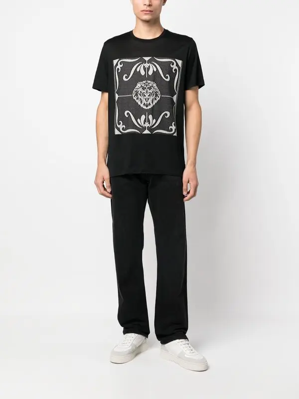 BILLIONAIRE Graphic-print T-shirt - Black