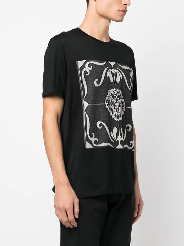 BILLIONAIRE Graphic-print T-shirt - Black