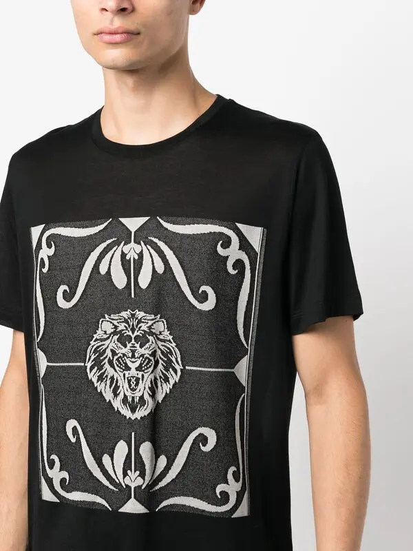 BILLIONAIRE Graphic-print T-shirt - Black