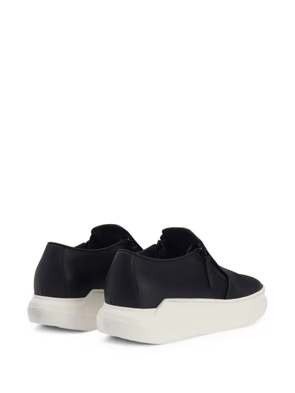 GIUSEPPE ZANOTTI Conley Zip Sneakers - Black