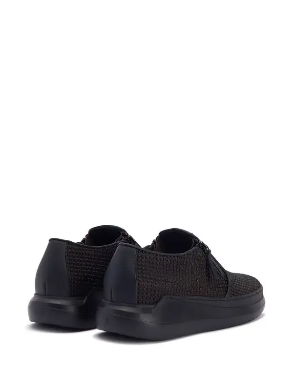 GIUSEPPE ZANOTTI Conley Zip Sneakers - Brown
