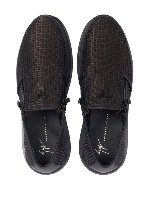 GIUSEPPE ZANOTTI Conley Zip Sneakers - Brown