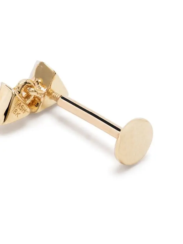 MARIA TASH Triangle Diamond Drop Earring
