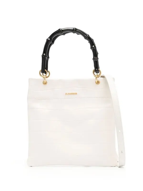 JIL SANDER Crocodile-effect Crossbody Bag