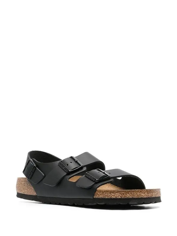 BIRKENSTOCK Side Buckle-fastening Slingback Sandals - Black