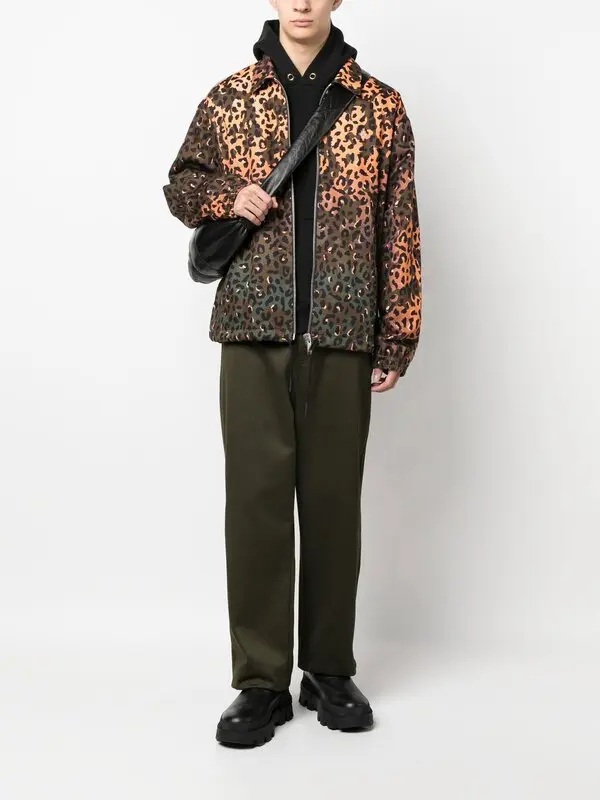 COUNTY OF MILAN Marcelo Burlon Graphic-print Zip-up Jacket