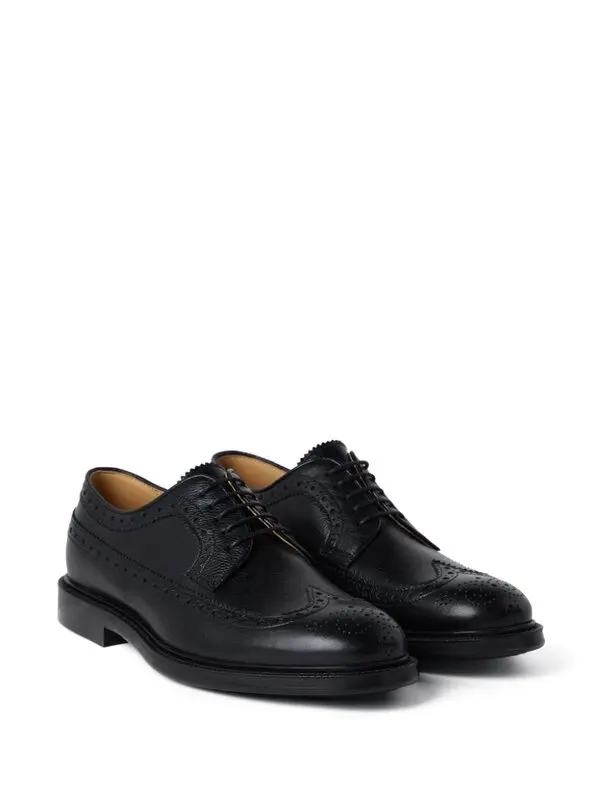 Brunello Cucinelli Leather Derby Shoes