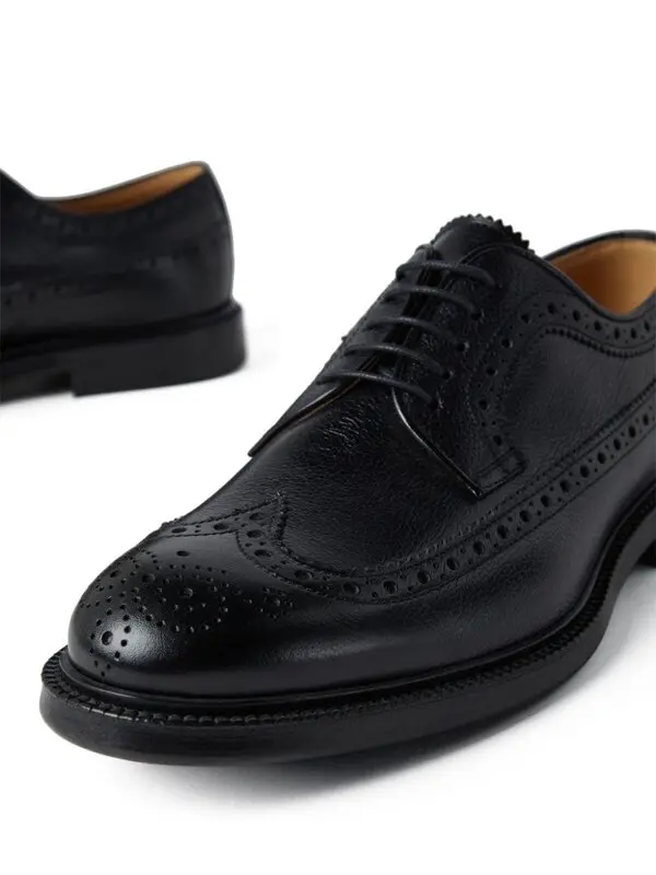 Brunello Cucinelli Leather Derby Shoes