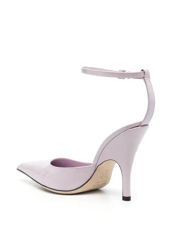 By Far Eliza 75mm Pumps - Purple