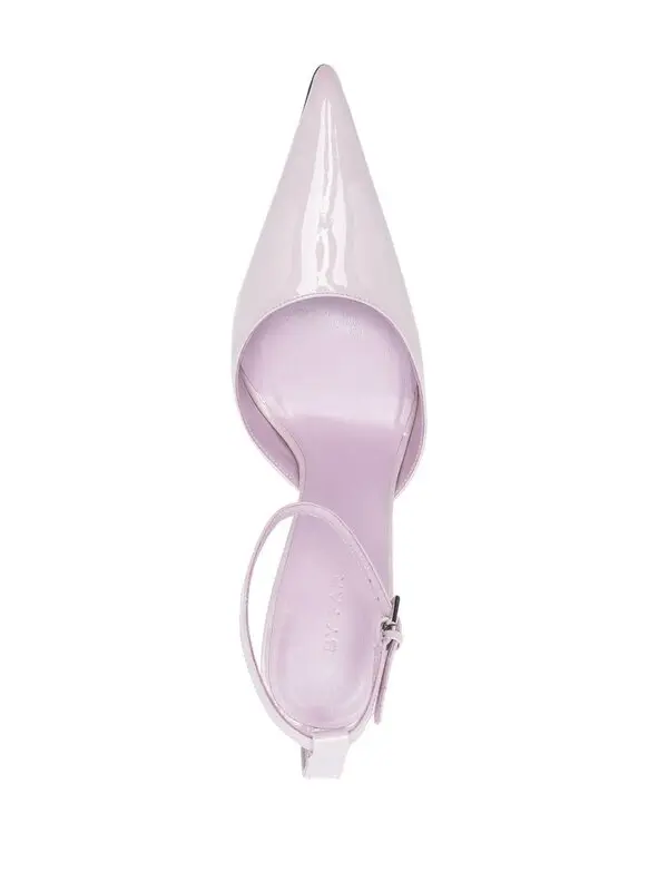 By Far Eliza 75mm Pumps - Purple