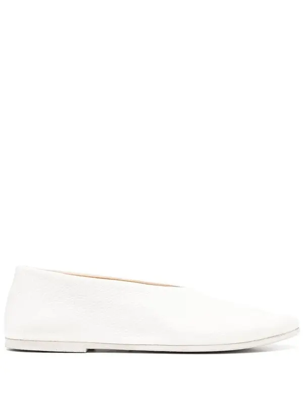 Marsèll Coltellaccio Leather Loafers - White