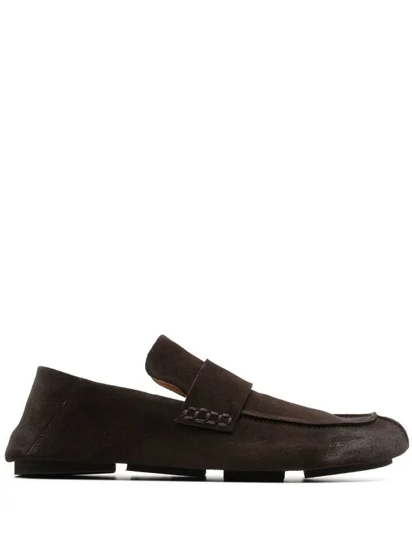 Marsèll Calf-suede Loafers - Brown