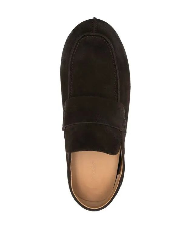 Marsèll Calf-suede Loafers - Brown