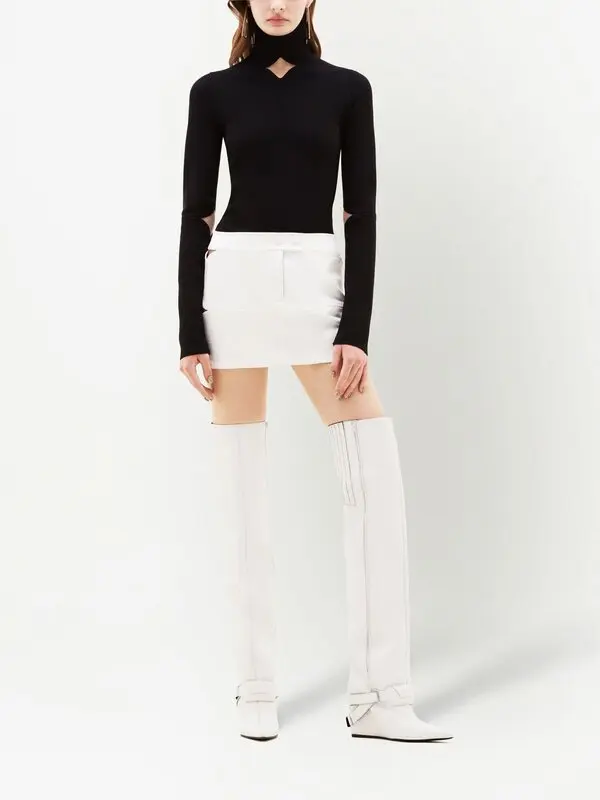 COURREGES Cut-out Mini Skirt