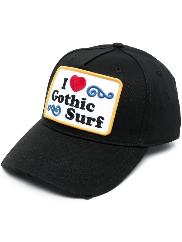 Dsquared2 Cotton Logo-embroidered Cap