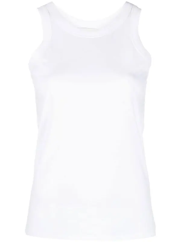Loulou De Saison Loulou Studio Round-neck Cotton Tank Top - White