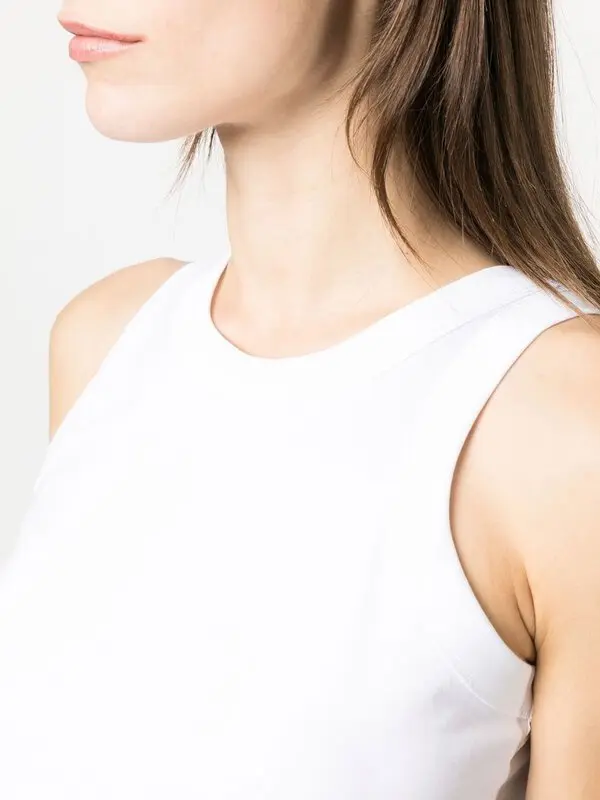 Loulou De Saison Loulou Studio Round-neck Cotton Tank Top - White