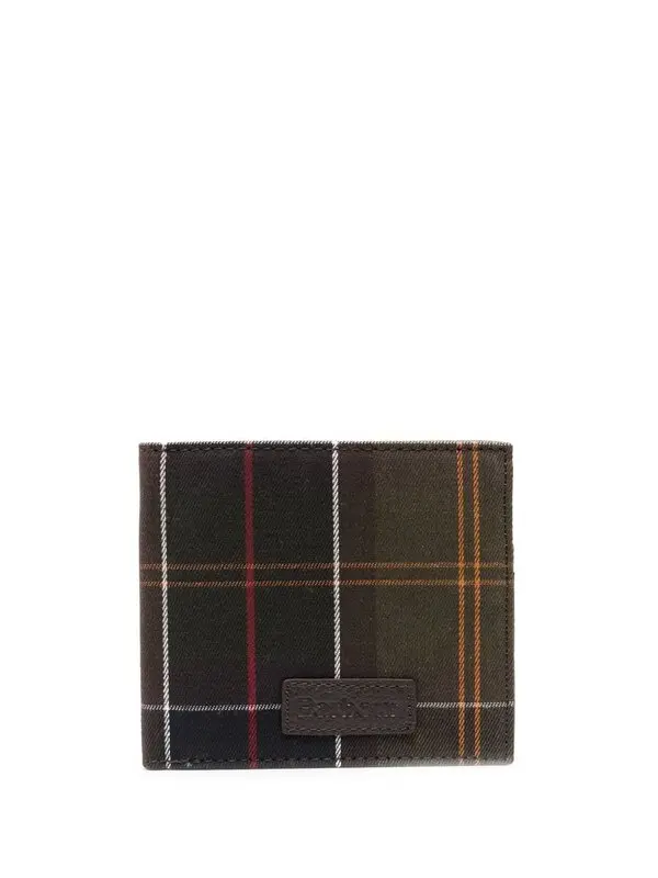 Barbour Tartan Check-print Wallet