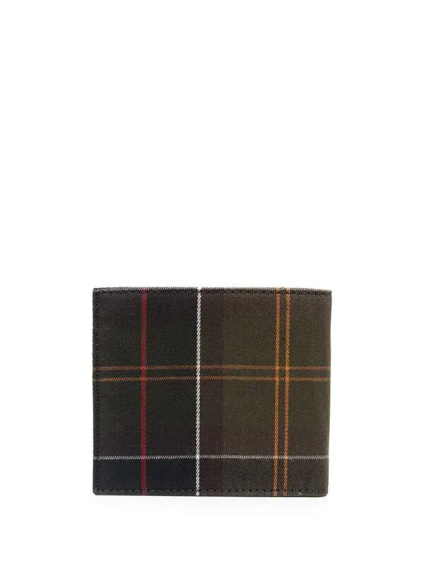 Barbour Tartan Check-print Wallet