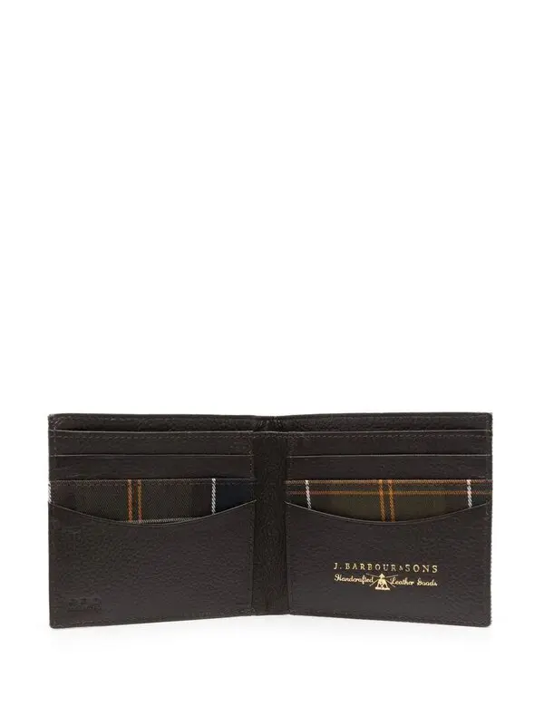 Barbour Tartan Check-print Wallet