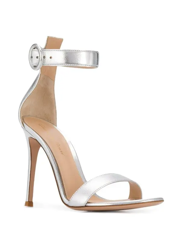 GIANVITO ROSSI Portofino 105mm Leather Sandals