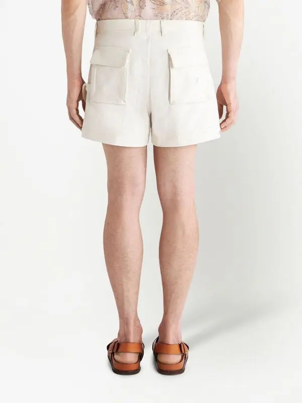 Etro Button-up Chino Shorts